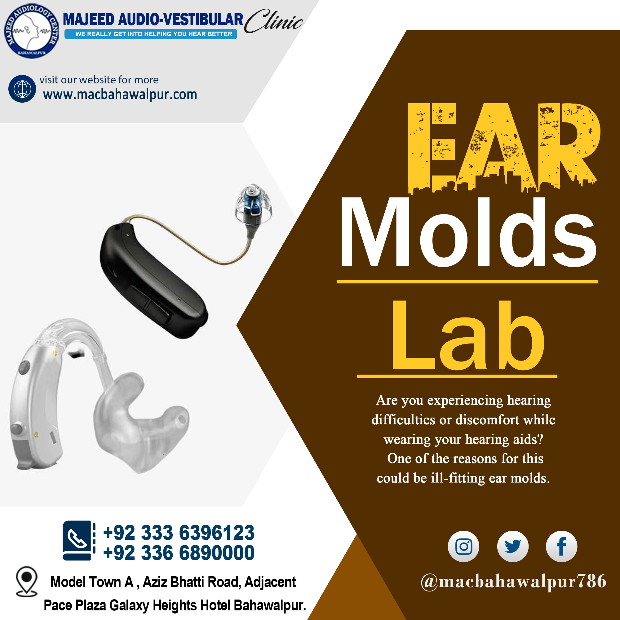 Ear Mould Lab|lab Service Bwp| 5 Essential Lab Test Offered By Mac Bwp ...